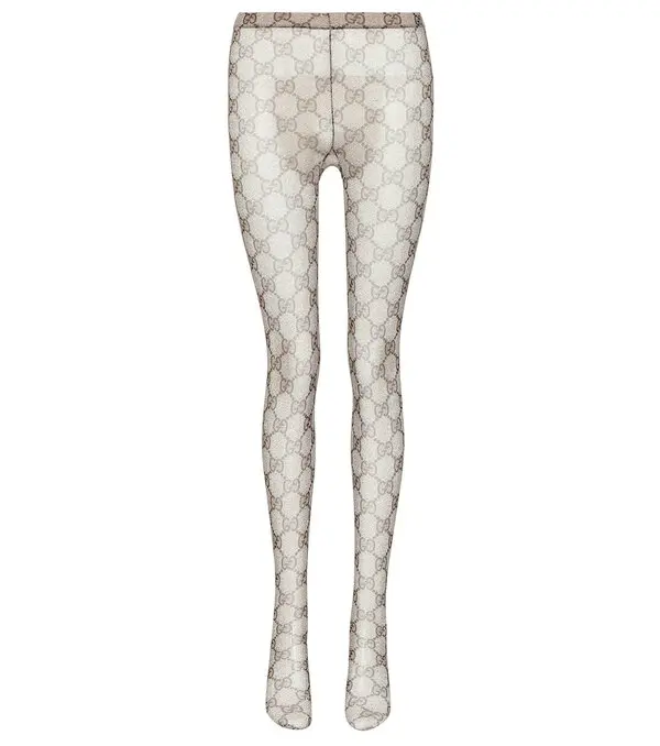 Gucci Gg Patterned Tights