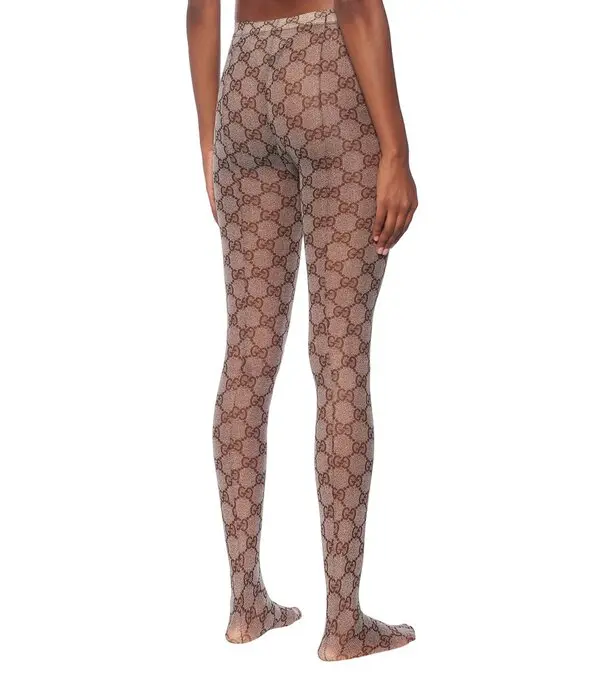 Gucci Gg Patterned Tights