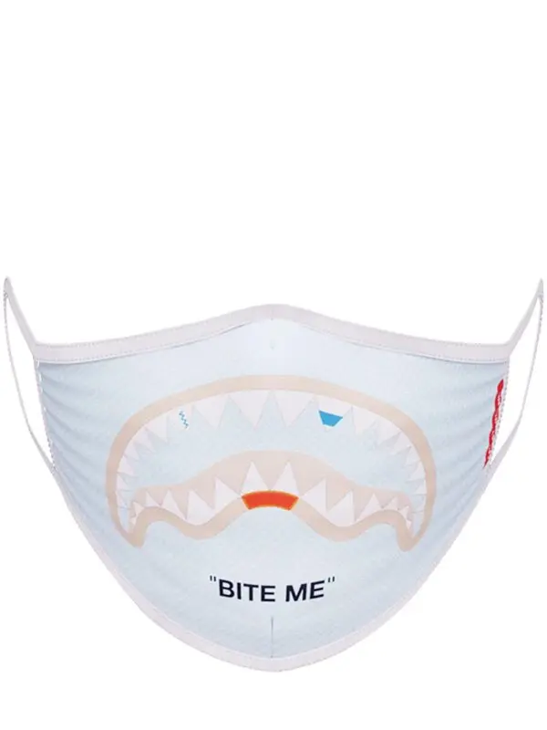 SPRAYGROUND Bite Me Printed Fashion Mask