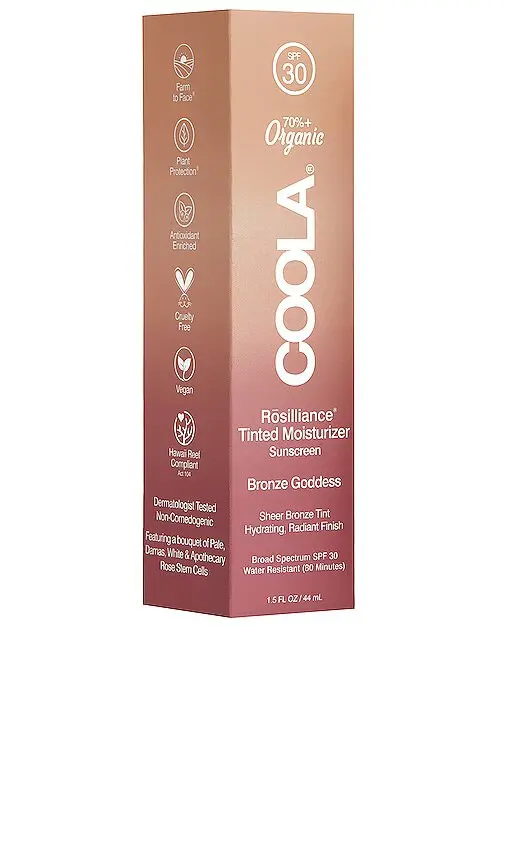 COOLA Rosilliance Tinted Moisturizer Organic Sunscreen Spf30 - Bronze Goddess