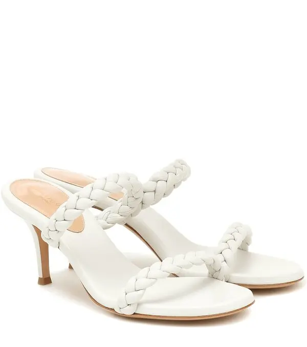 GIANVITO ROSSI Marley 70 Leather Sandals