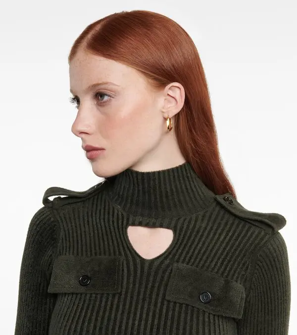 Bottega Veneta Essentials -plated Hoop Earrings