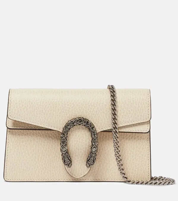Gucci Dionysus Super Mini Crossbody Bag Beige Editorialist