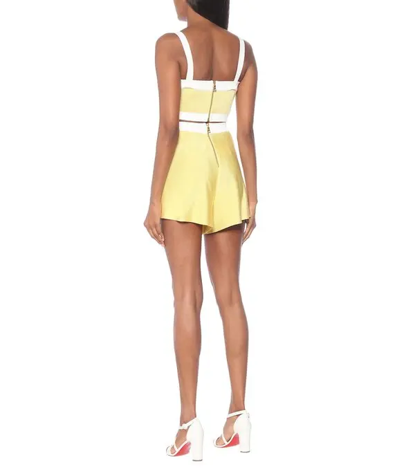Balmain High-rise Knit Shorts
