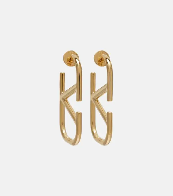 Valentino Garavani Vlogo Signature Earrings - Gold