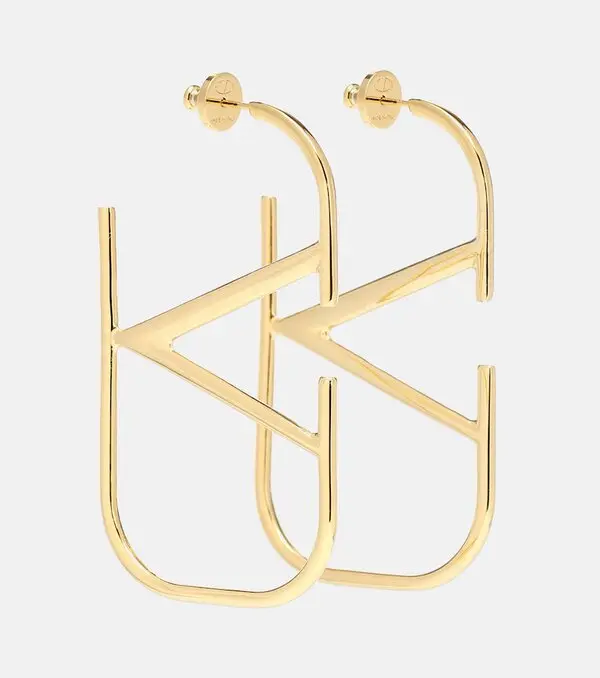 Valentino Garavani Vlogo Signature Earrings - Gold