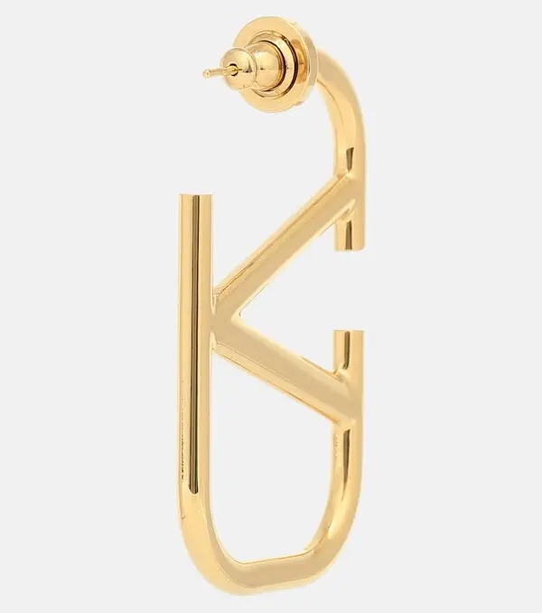 Valentino Garavani Vlogo Signature Earrings - Gold