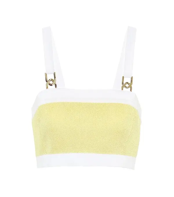 Balmain Knit Crop Top