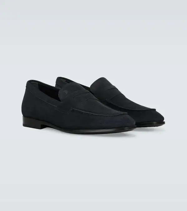 TOD'S Suede Loafers