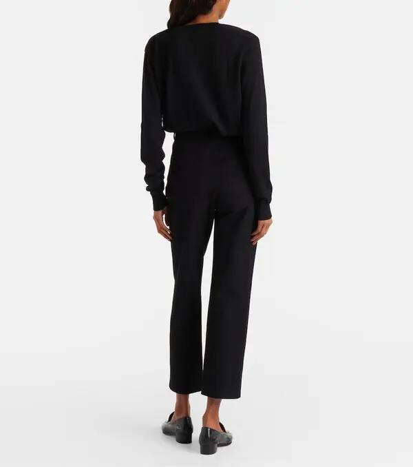 JOSEPH Coleman High-rise Gabardine Pants