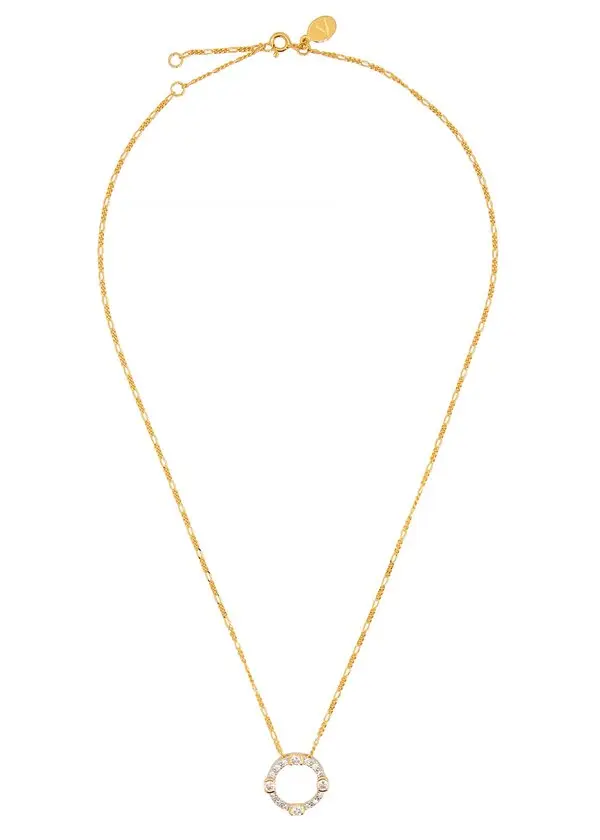 LAURA VANN Luna -plated Necklace - Gold