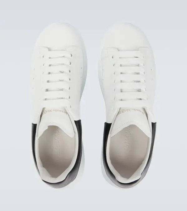 Alexander McQueen Oversized Leather Sneakers