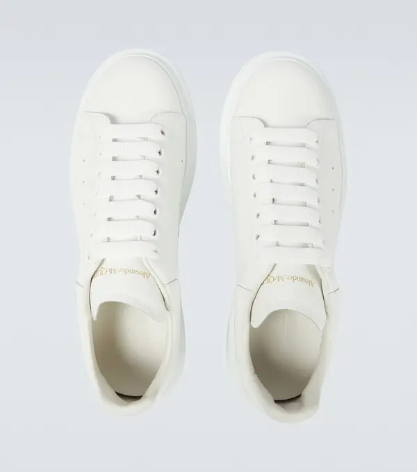 Alexander McQueen Oversized Leather Sneakers