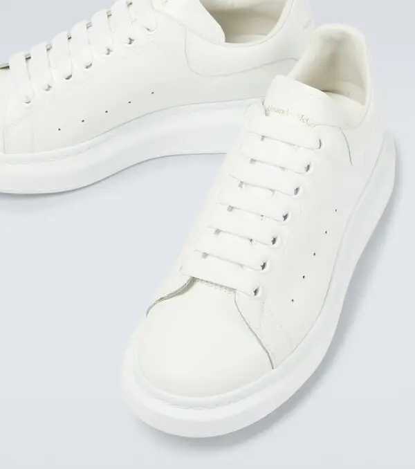 Alexander McQueen Oversized Leather Sneakers