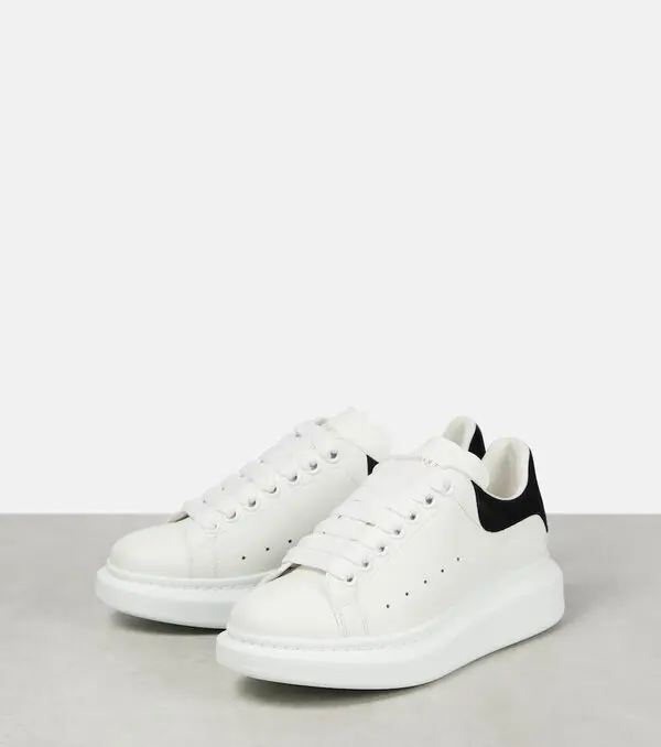 Alexander McQueen Oversized Leather Sneakers