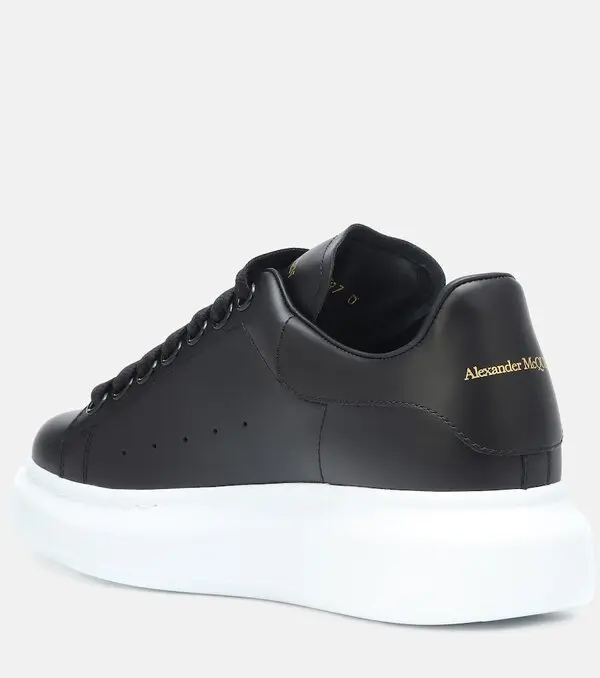 Alexander McQueen Oversized Leather Sneakers