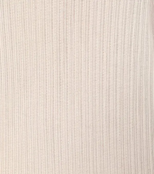 JIL SANDER Ribbed Jersey Maxi Dress