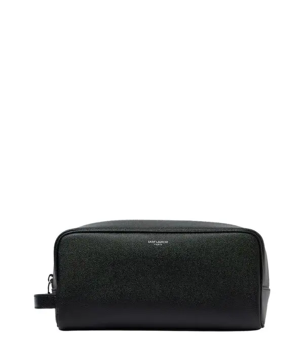 Saint Laurent Leather Washbag