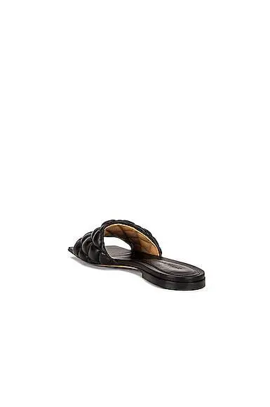 Bottega Veneta Flat Quilted Sandals