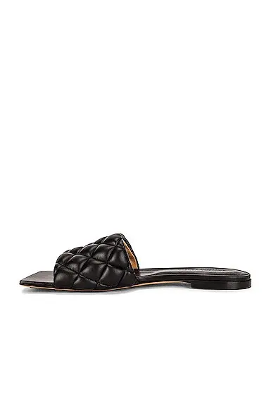 Bottega Veneta Flat Quilted Sandals