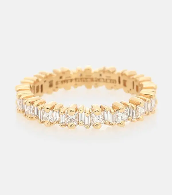 SUZANNE KALAN Fireworks 18kt Ring With Diamonds - Gold