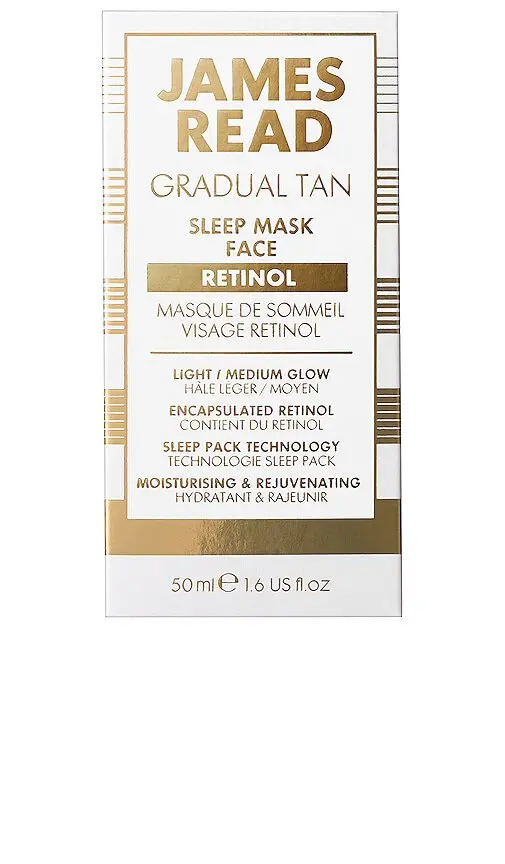 JAMES READ Sleep Mask + Retinol In Beauty