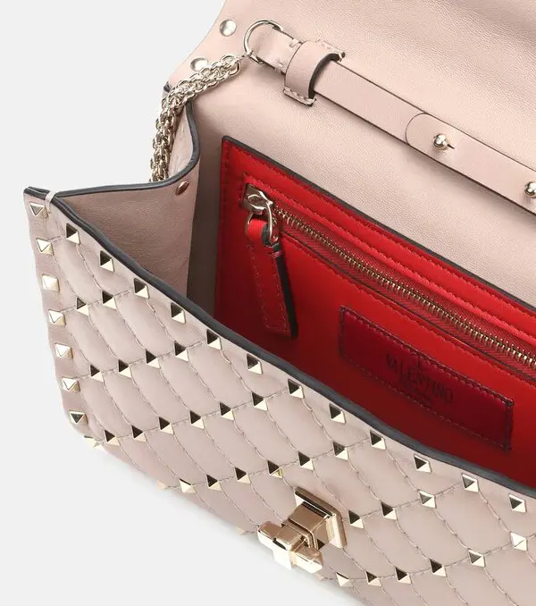 Valentino Garavani Rockstud Spike Small Leather Shoulder Bag
