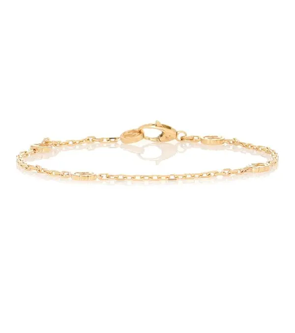 Gucci Interlocking G 18kt Bracelet - Gold