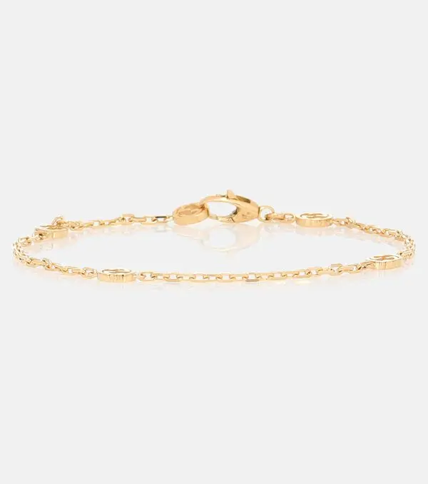 Gucci Interlocking G 18kt Bracelet - Gold