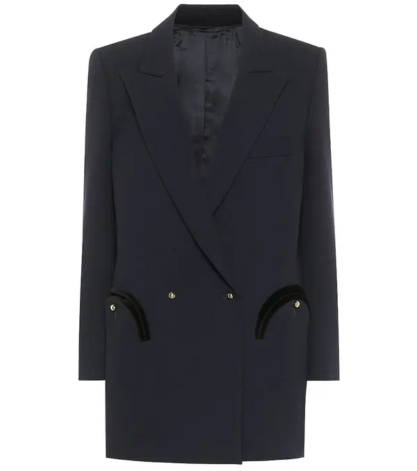 BLAZÉ MILANO Resolute Everyday Wool Blazer - Blue