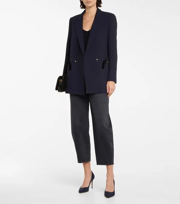 BLAZÉ MILANO Resolute Everyday Wool Blazer - Blue