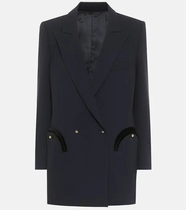 BLAZÉ MILANO Resolute Everyday Wool Blazer - Blue