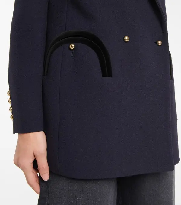 BLAZÉ MILANO Resolute Everyday Wool Blazer - Blue