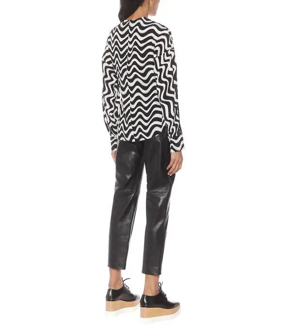Stella McCartney Printed Silk Blouse