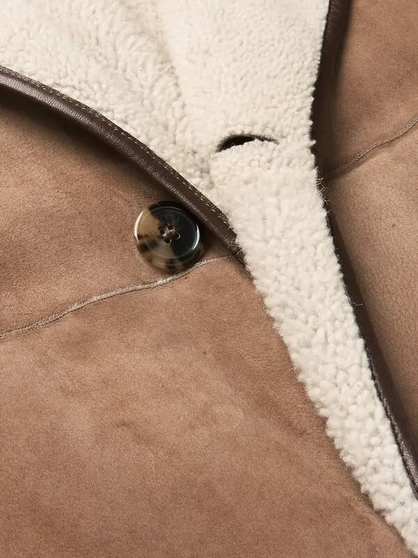 Loro Piana Wollaston Shearling Coat