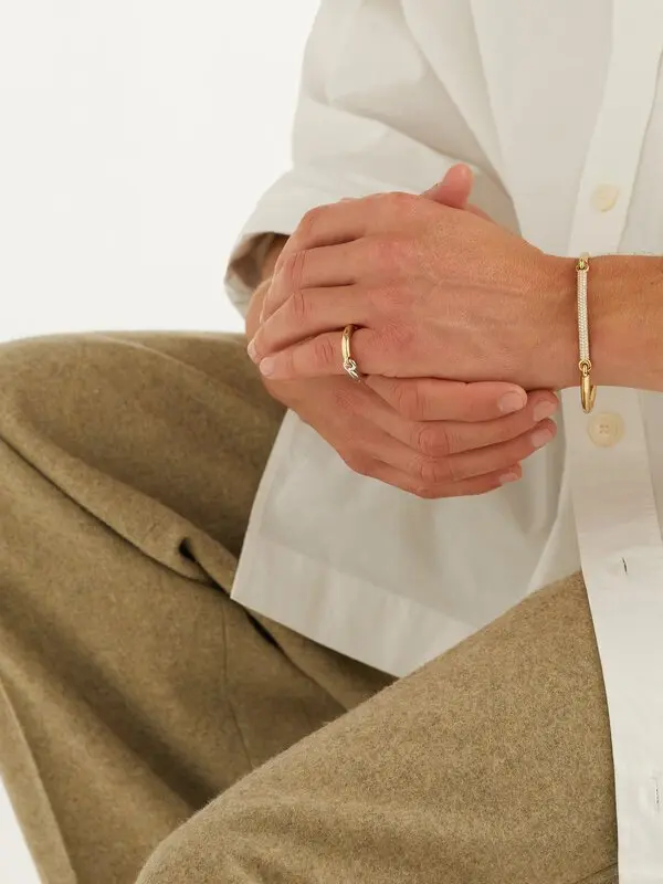 MAOR The Solstice 18-karat White And Yellow Ring