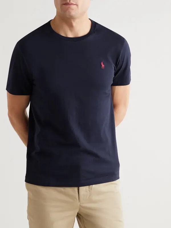 Polo Ralph Lauren Cotton-jersey T-shirt - Blue