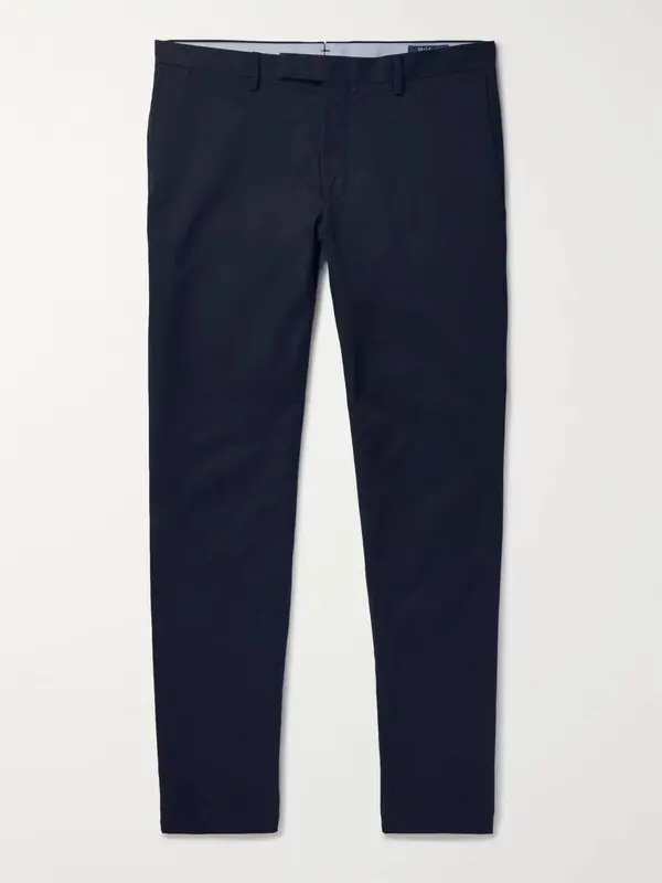 Polo Ralph Lauren Slim-fit Stretch-cotton Twill Chinos - Blue