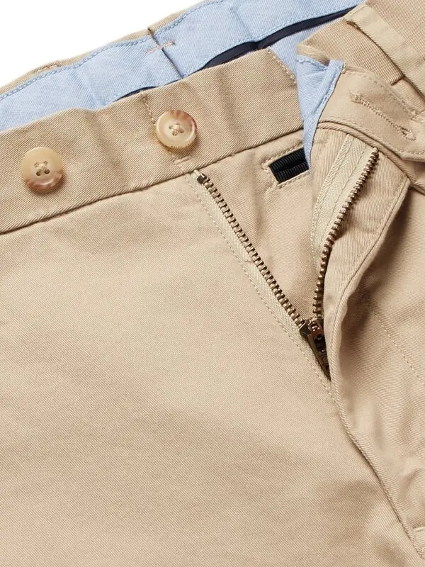 Polo Ralph Lauren Slim-fit Stretch-cotton Twill Chinos - Neutrals