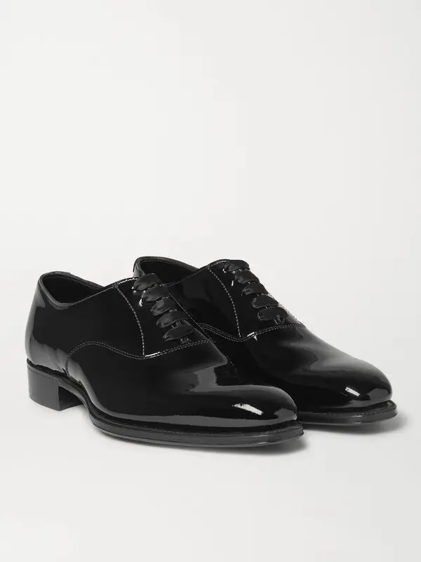Kingsman George Cleverley For Patent-leather Oxford Shoes