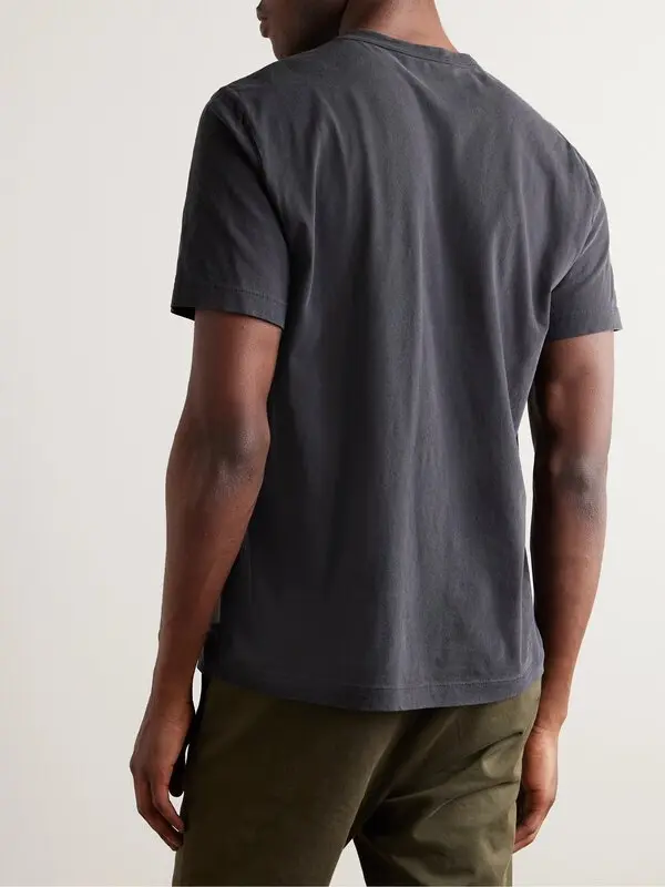 JAMES PERSE Combed Cotton-jersey T-shirt - Gray