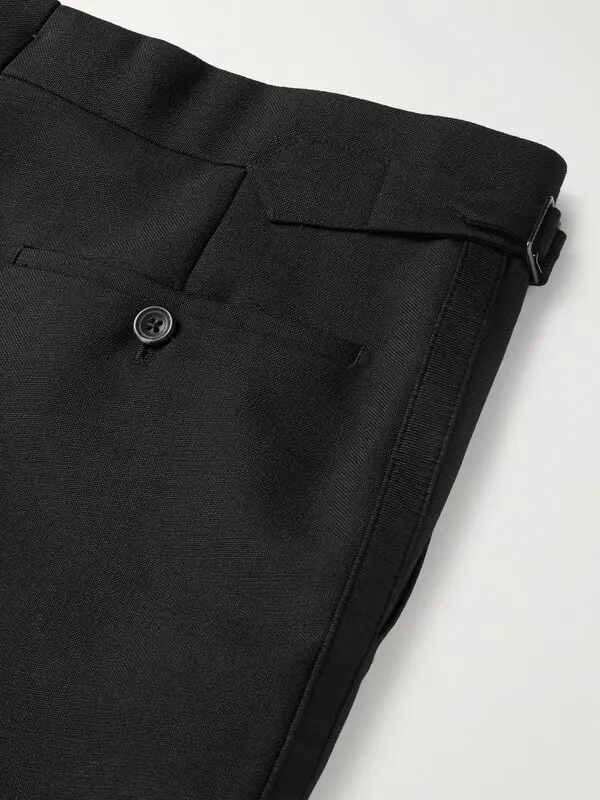 Kingsman Eggsy's Wool And Mohair-blend Tuxedo Trousers