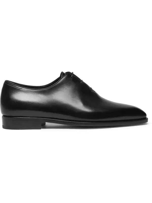 Berluti Alessandro DMesure Whole-Cut Leather Oxford Shoes Uk 12 In Black -  30% Off | Editorialist