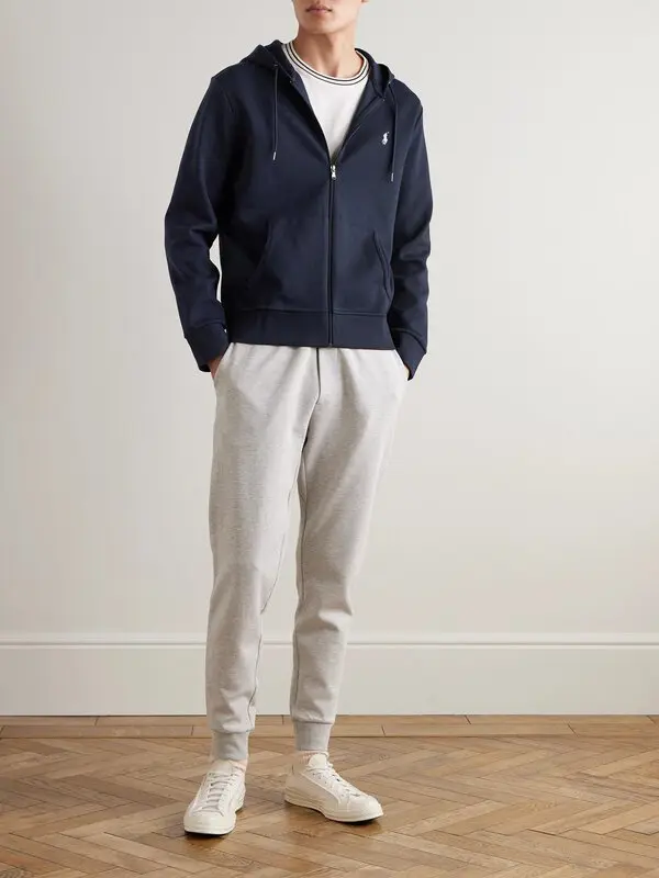 Polo Ralph Lauren Jersey Zip-up Hoodie