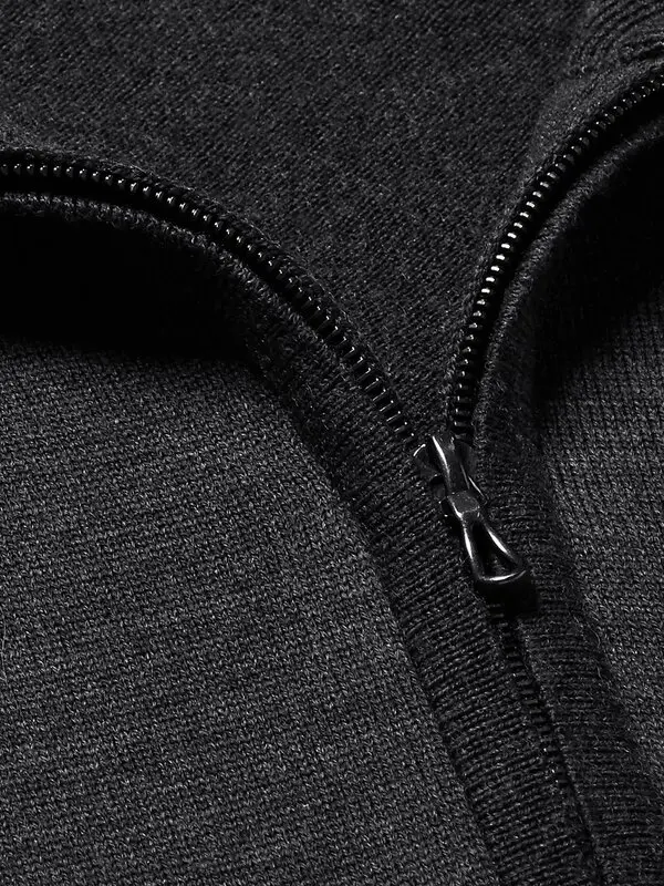 John Smedley Claygate Merino Wool Cardigan - Gray