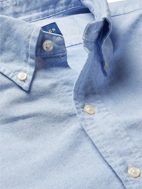 Polo Ralph Lauren Slim-fit Cotton Oxford Shirt - Blue