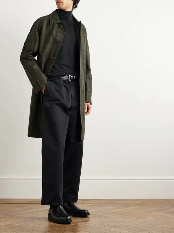 John Smedley Cherwell Merino Wool Rollneck Sweater - Black