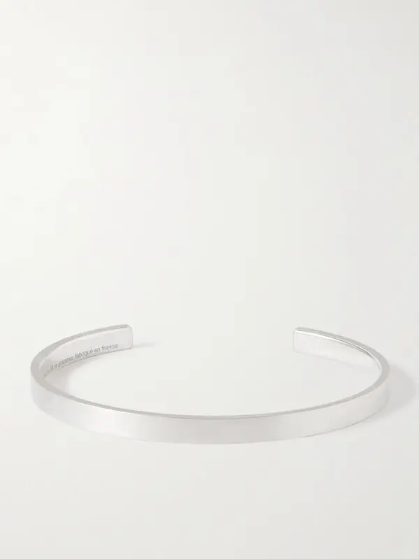 Le Gramme Le 15 Brushed Sterling Cuff - Silver