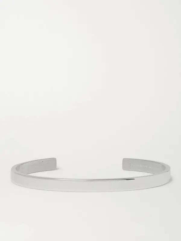Le Gramme Le 15 Polished Sterling Cuff - Silver
