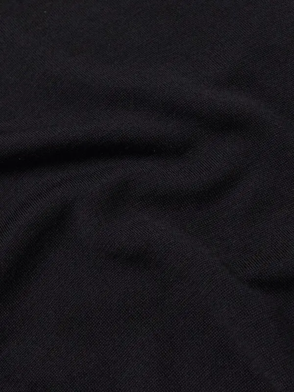 John Smedley Lundy Slim-fit Merino Wool Sweater - Black